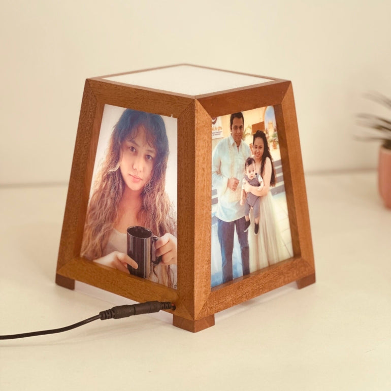 Personalized LED Lights Table Lamp with Photo