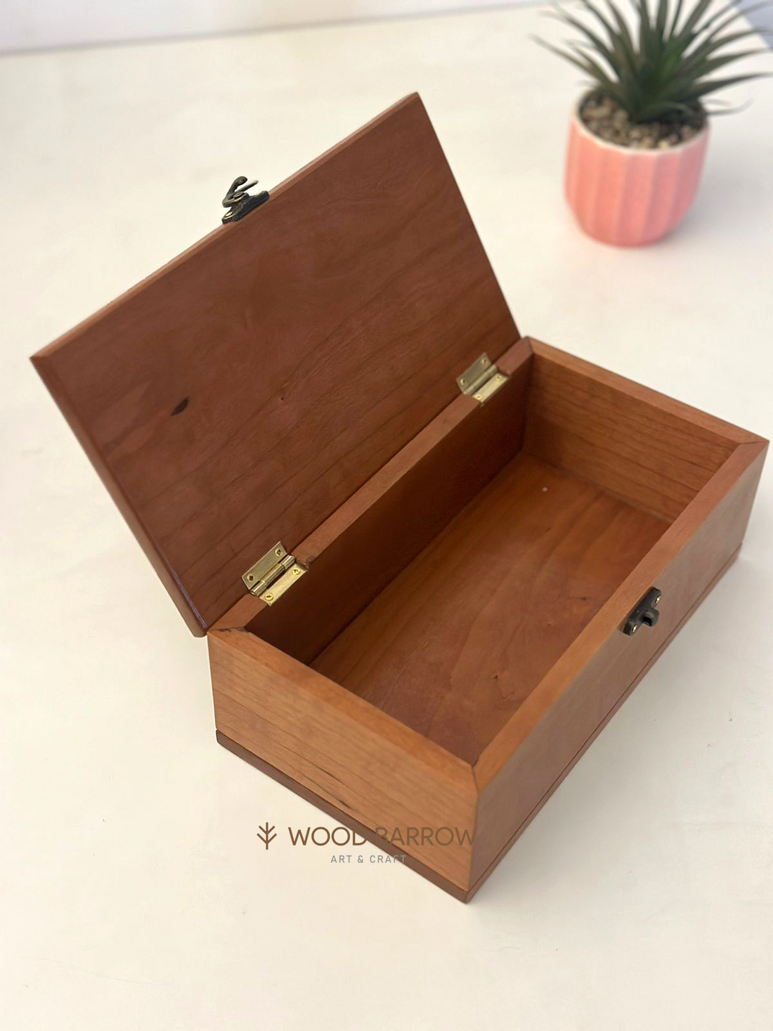 Handcrafted Cherry Wood Box