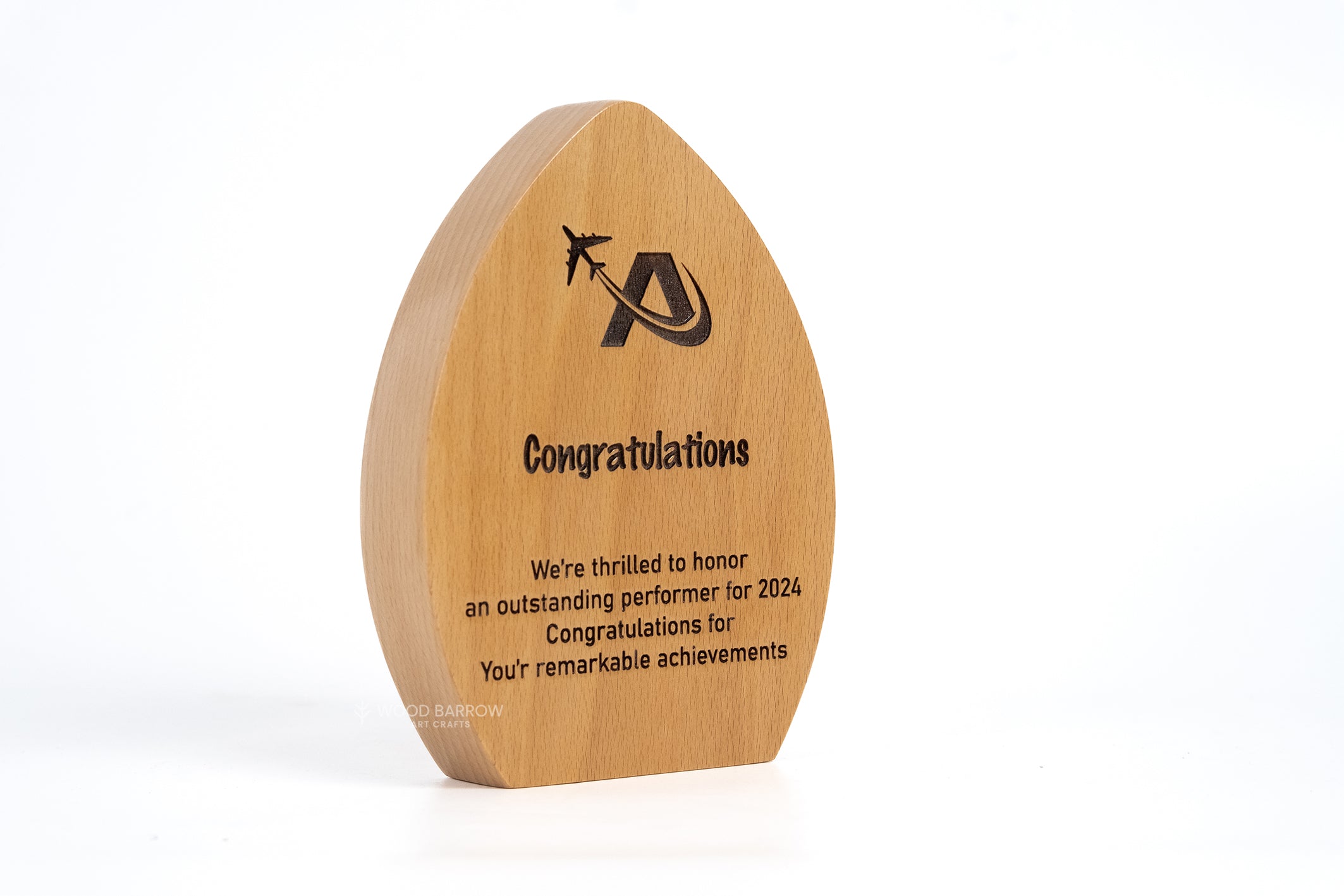 Custom Wooden Trophy