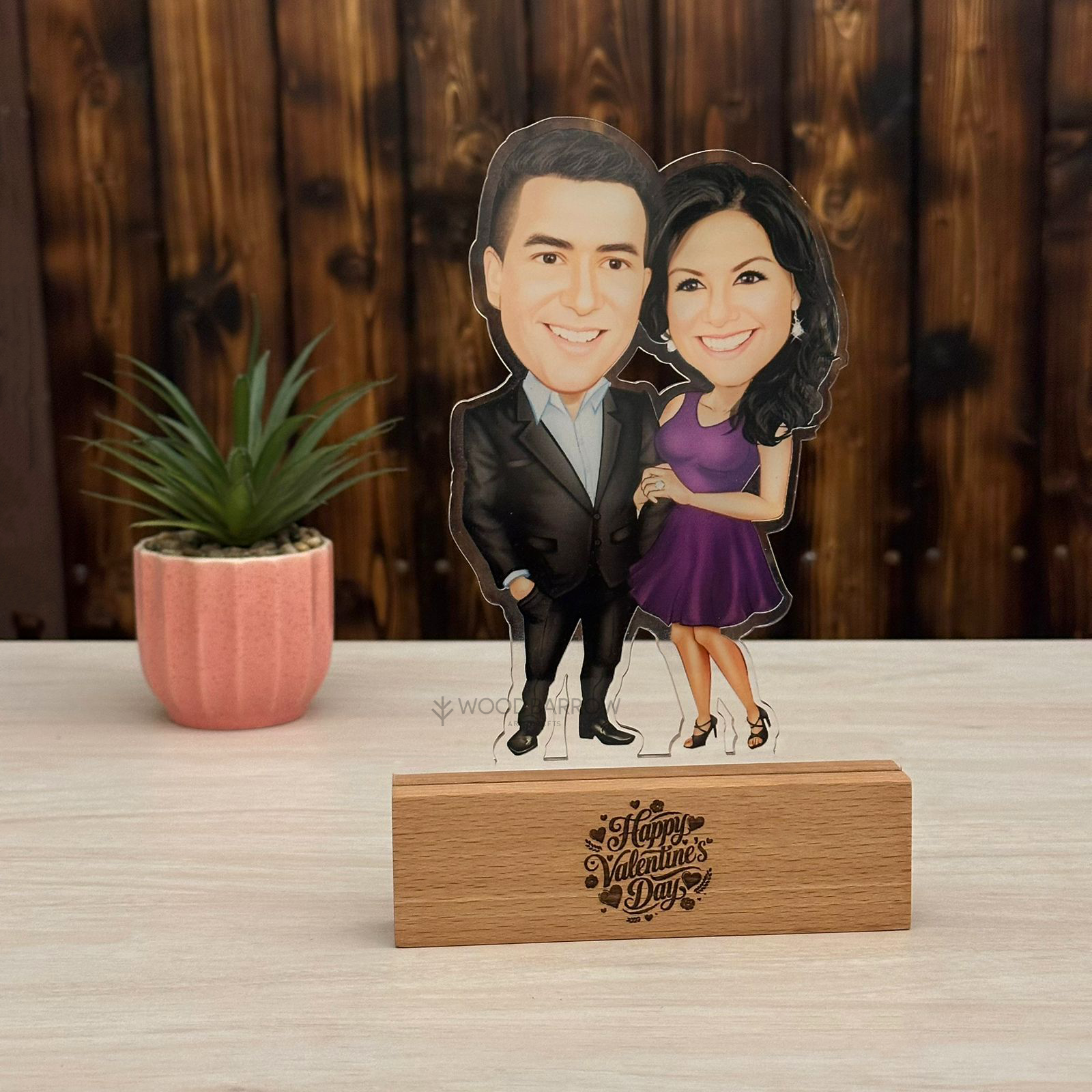 Personalized Wooden Gifts and Crafts - Wood Barrow