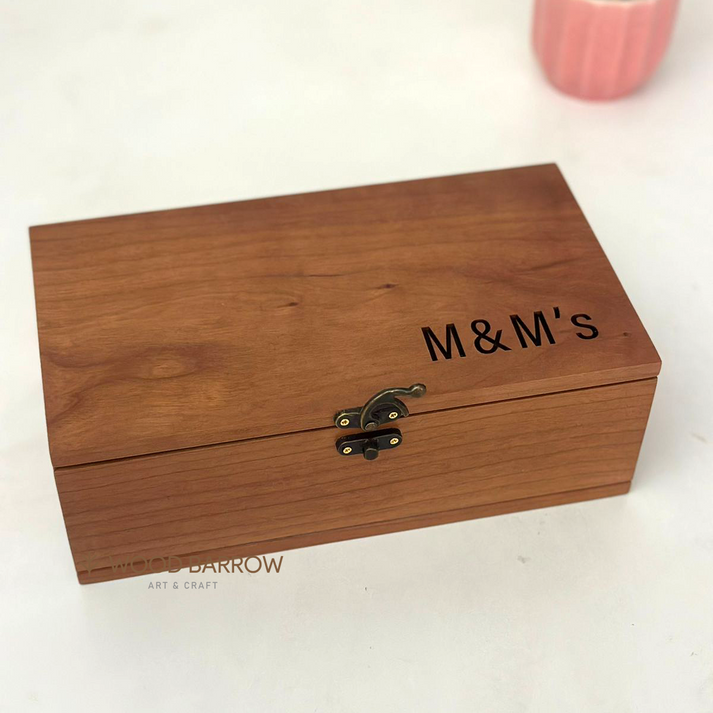 Handcrafted Cherry Wood Box